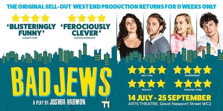 Reserva entradas para Bad Jews en el Arts Theatre de Londres | London ...