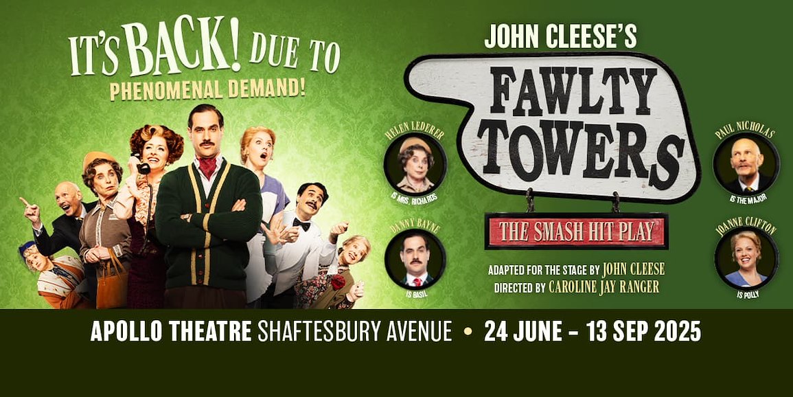Rendez-vous à Fawlty Towers ce printemps ! | London Theatre Direct