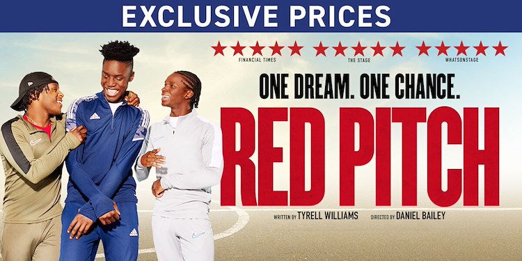 Tickets für Red Pitch sind jetzt erhältlich | London Theatre Direct