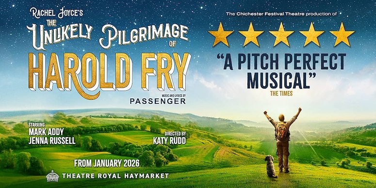The Unlikely Pilgrimage of Harold Fry tickets, | London Theatre Direct