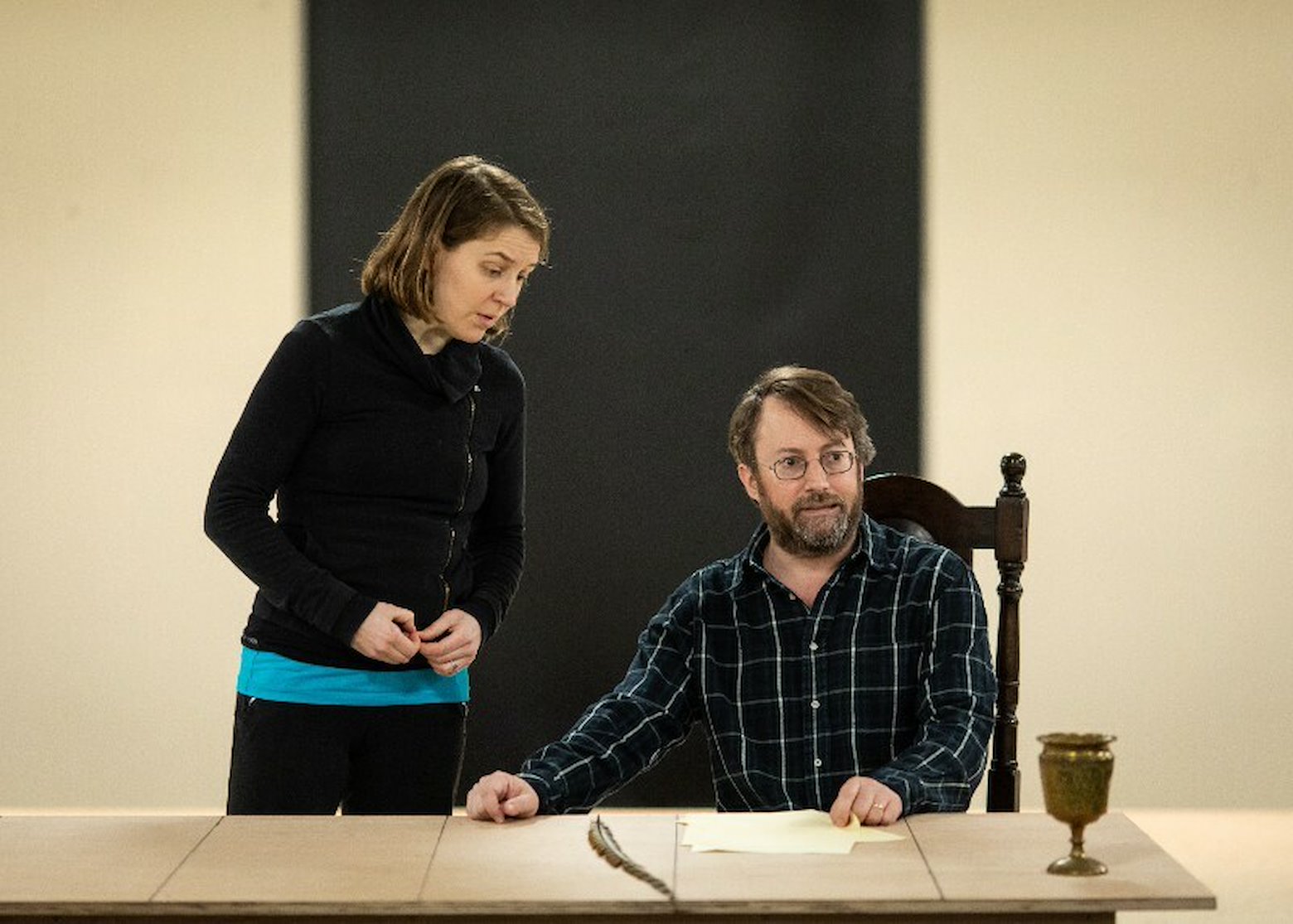First Look: The Upstart Crow play photos of cast in rehearsals released ...